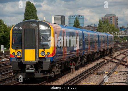 British Rail Class 450 Desiro an cosham Bahnhof, Cosham, Portsmouth ...