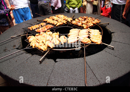 Vulkan-Grill Restaurant El Diablo, Besucherzentrum Islote de Hilario ...