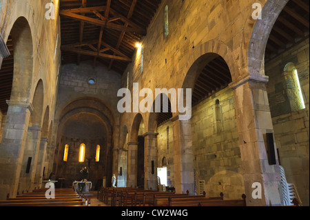 Romanische Kathedrale La Canonica in der Nähe von Bastia, Korsika ...