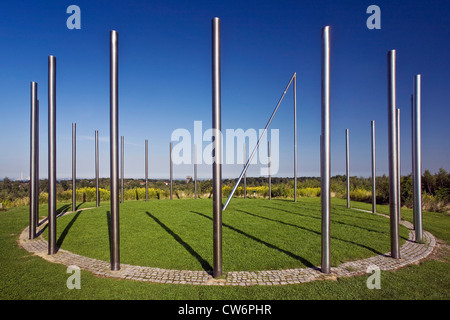 Sonnenuhr von Jan Bormann auf Halde Schwerin, Castrop-Rauxel ...
