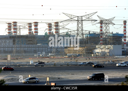 Dubai, die. DEWA-Kraftwerk, Energieerzeugung und Meerwasserentsalzung ...