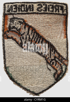 Ein Ärmelabzeichen für die Indianische Ehrenlegion,des Waffen-SS ...
