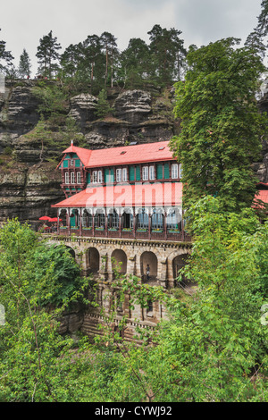 Hotel Sokoli Hnizdo, Falken nisten – durch die Pravcicka Brana Pravcice ...