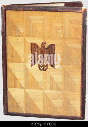 Reichstatthalter Wilhelm Murr Jubiläumsurkunde der SS 1938,einseitig ...