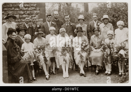 Gruppe von Vintage und Hochzeitsfotos um 1880-1900. nostalgische ...