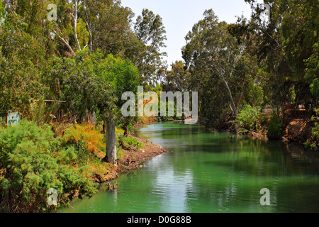 Israel Jordanien Fluß Epiphanie Christian orthodoxe Zeremonie am Fluss ...
