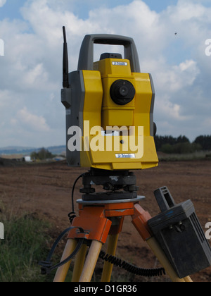 Trimble Totalstation EDM Theodolit, die ohne Assistenz als es ...