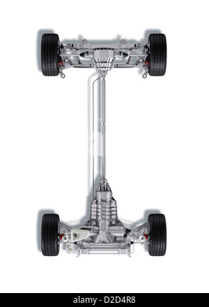 Auto Fahrwerk Computer Grafik Stockfotografie - Alamy