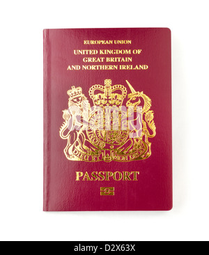 UK Passport. Eine Europäische Union biometrischen Pass für das ...