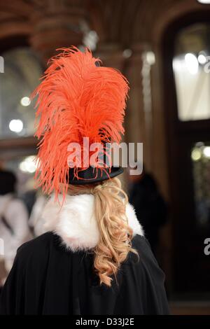 Wien, Österreich. 07. Februar 2013. Opernballstar Gina Lollobrigida im ...