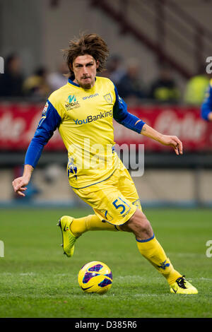Francesco Acerbi (Chievo), 10. Februar 2013 - Fußball / Fußball ...