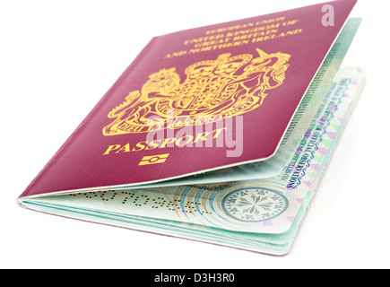 UK Passport. Eine Europäische Union biometrischen Pass für das ...
