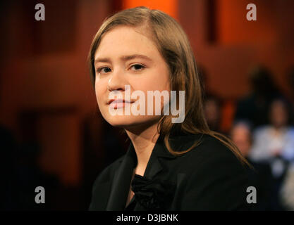 (Dpa) - deutsche Theater und Film Schauspielerin Julia Jentsch ("Sophie ...