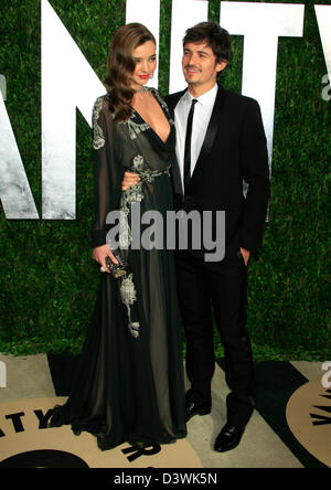 Model Miranda Kerr und Schauspieler Orlando Bloom ankommen auf der ...