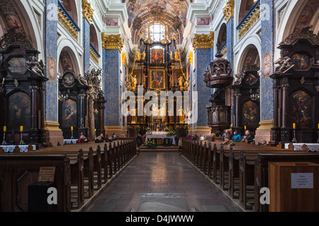 Swieta Lipka (Heilige Linde), barocke Wallfahrtskirche, Masuren Polen Stockfotografie - Alamy