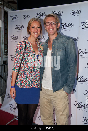 Simon Gosejohann und Angela Finger-Erben bei Kiehl's Charity Vernissage ...