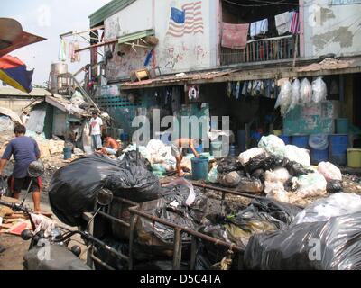 Slum Tondo Manila Philippinen Stockfotografie - Alamy