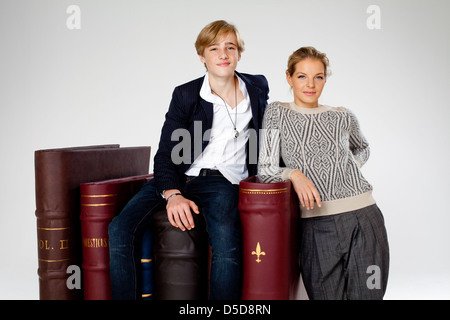Justus Kammerer und Yvonne Catterfeld bei einem Fototermin TV Mini ...
