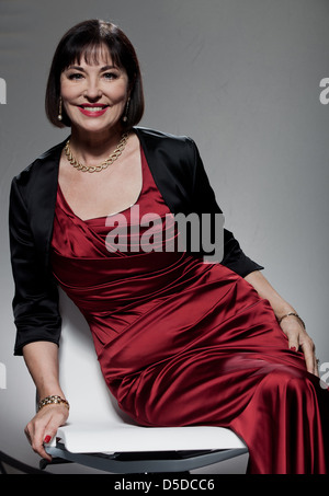 ISA Jank an einem Porträt-Sitzung in der Feier der 4000. Folge der ARD ...