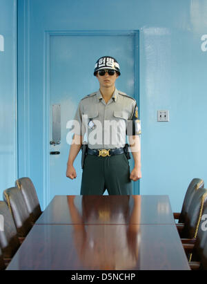 DMZ, Südkorea, Soldaten der 2. Infanteriedivision bereiten sich auf die ...