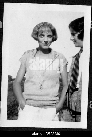 Helen Richey, eine der ersten Fliegerinnen in den Vereinigten Staaten, wird auf diesem ...