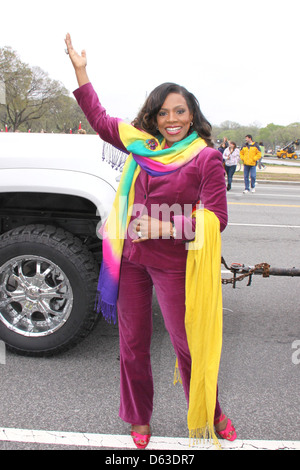 Sheryl einer der Interpreten in Cherry Blossom Parade wird an der ...