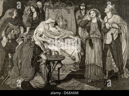 William Shakespeare (1564-1616). The Tragedy of Hamlet. Ophelias ...