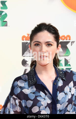 Schauspielerin Isabelle Fuhrmann kommt bei Nickelodeon 25. Annual Kids ...