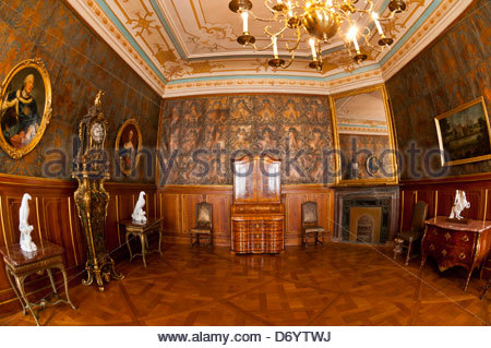 Schloss Moritzburg, ein barockes Schloss Moritzburg, in der Nähe von ...