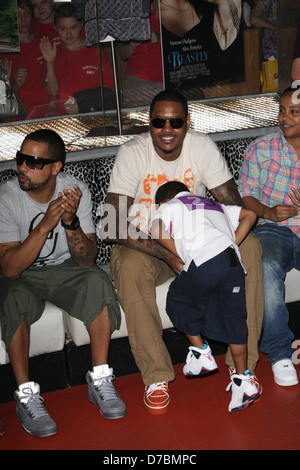 Carmelo Anthony, La La Anthony und ihr Sohn Kyan Carmelo Anthony ...