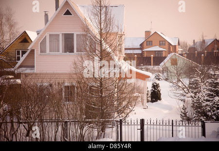 Traditionelle Datscha (Russische Country House). Wladimir, Russland ...