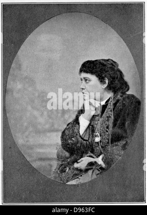 Helena Petrovna Blavatsky (Hahn) Geboren 1831-1891. Russisch ...