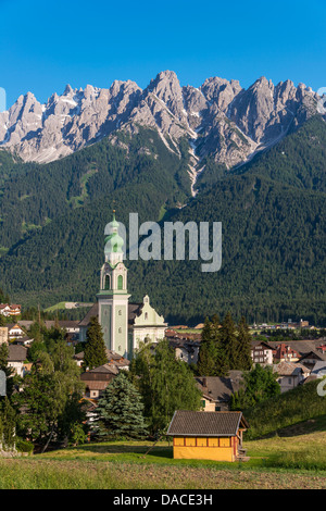 Italien, Südtirol, Dobbiaco / Toblach. Landro-See/Dürrensee mit den ...