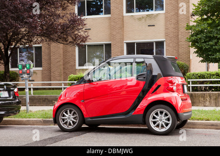 Smart Auto Seite Ansicht, weißer Hintergrund, Studio Fotografie ...