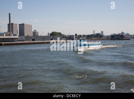 Spido Bootsfahrt Fluss Maas Port of Rotterdam-Niederlande ...