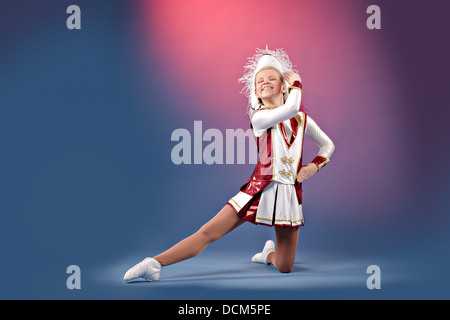 Garde-Tänzerin. Ursprüngliche Name Gardetanz Tanzmariechen Stockfoto ...