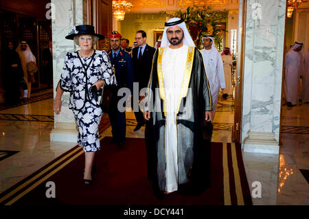 Königin Beatrix, Scheich Mohammed bin Rashid al-Maktoum Königin Beatrix ...