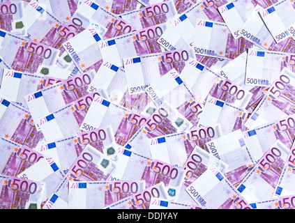 Geld, Banknoten, Euro, 500 Euro-Schein, Rückseite, Banknote, Geldschein ...