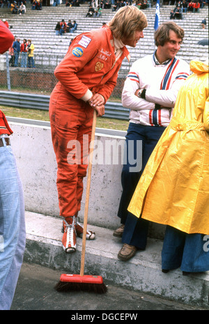 James Hunt, britischer Rennfahrer der Formel-1-Weltmeisterschaft im ...