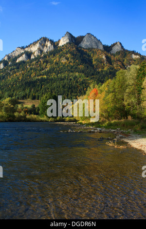 Pieniny-Gebirge - Dunajec-Fluss und Trzy Korony Peak, Polen ...