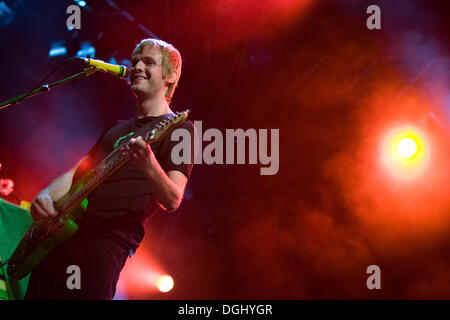 Peter Brugger, Sänger und Gitarrist der deutschen Band Sportfreunde ...