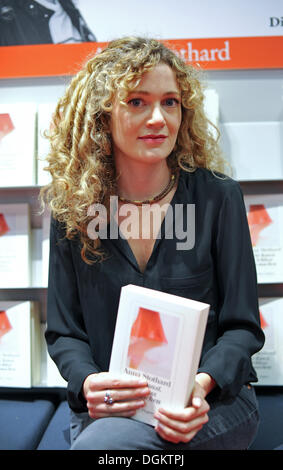 Anna Stothard, auf der 65. Frankfurter Buchmesse in Frankfurt Main ...