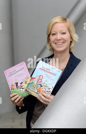 Uticha Marmon, auf der 65. Frankfurter Buchmesse in Frankfurt Main ...