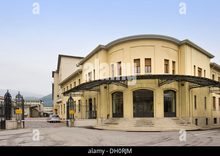Valdagno, Italien - Textilfabrik Stockfotografie - Alamy