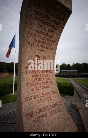 Drancy, Frankreich, Shoah Memorial in Vororten, Camp Drancy ...