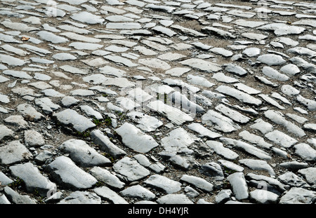 Alte Granit Pflastersteine Stockfoto, Bild: 3243561 - Alamy