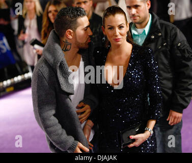 Bushido und Schwangere Freundin Anna Maria Lagerblom bei den Echo 2012 ...