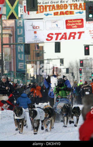 Four-time Iditarod Trail Sled Dog Race champion Martin Buser, of Big ...