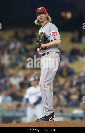 Cincinnati Reds starting pitcher Brandon Williamson stands on the ...