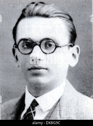 Mathematiker Kurt Gödel (1906-1978), erhält den ersten Albert Einstein ...